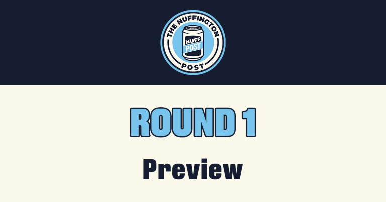 AFL Round 1 Preview 2026 | Nuffington Post